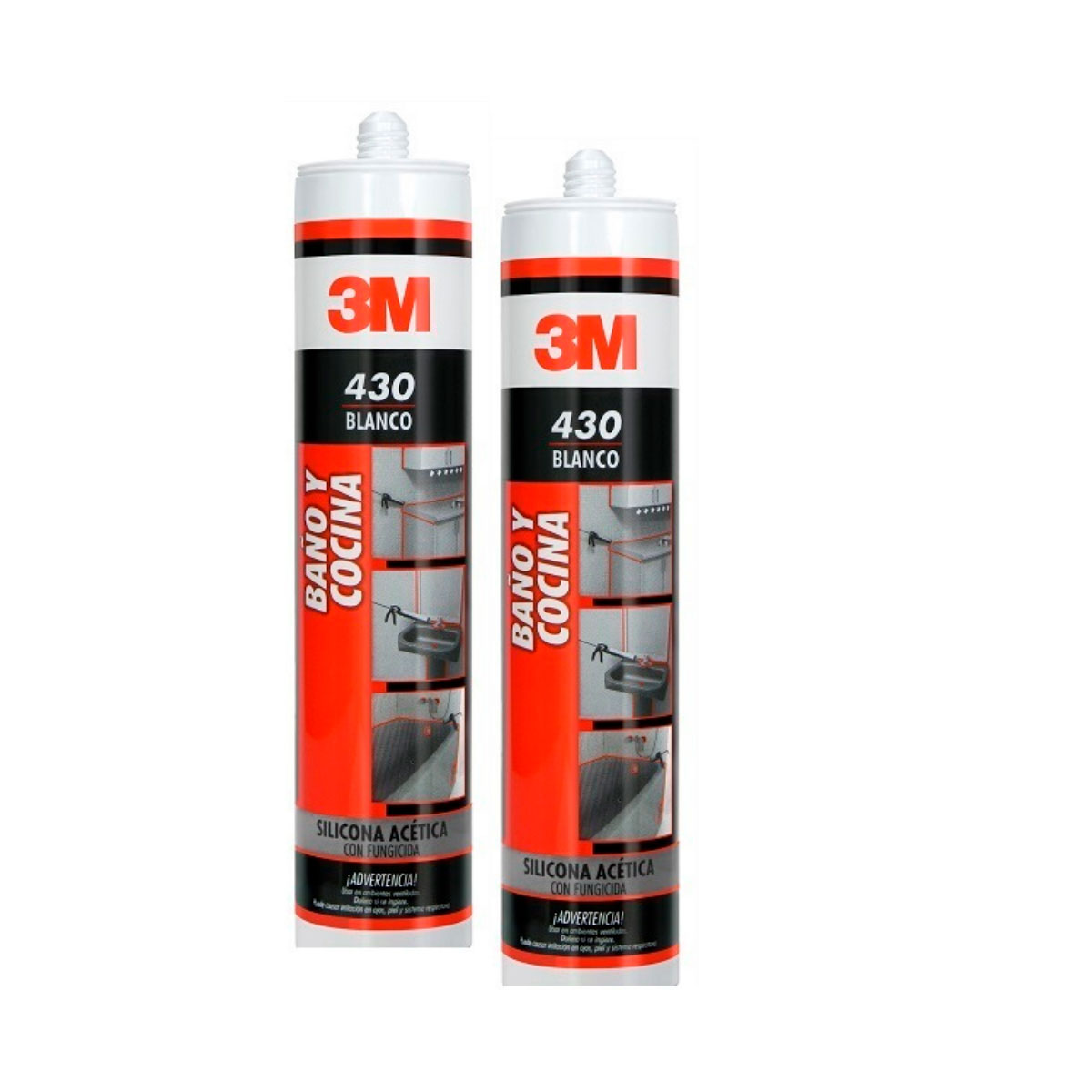 430 SILICONA ACETICA TRANSP 300 ML | Catalogo 3M Peru